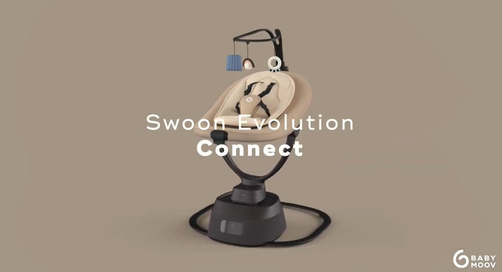 Balancelle Electrique connectée Swoon Evolution Connect | Babymoov®