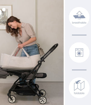 Couffin bébé Nest&Go doomoo transportable dès la naissance | Babymoov