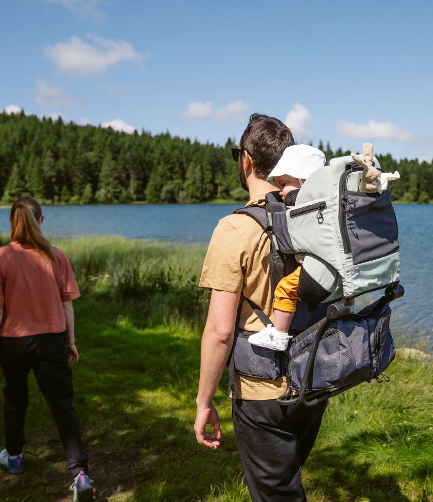 Porte-bébé de randonnée bébé Moov & Hike Confort Breveté | Babymoov