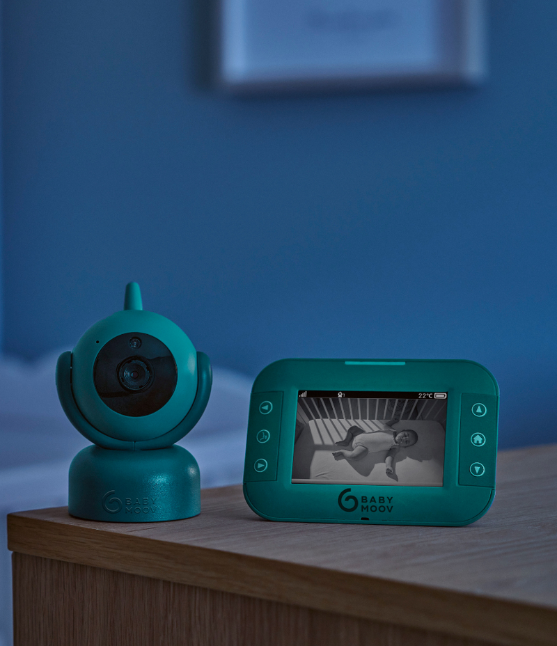 YOO-Twist Babyphone Caméra ultra puissant & rotatif 360° | Babymoov®